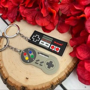 Accessories | Nintendo Super Nintendo Controller Keychain | Poshmark